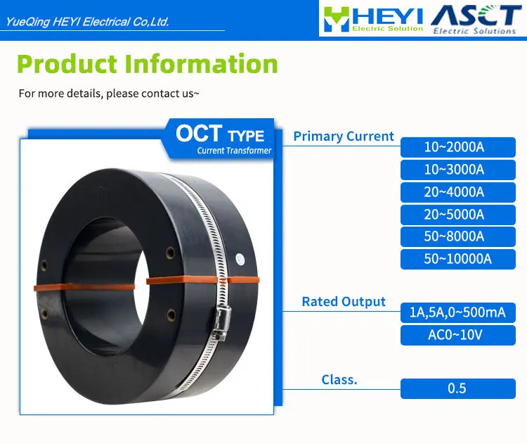 Split Core Current Transformer With 5a-2000a Dp Series 1a 5a Output Or Power Grid Reconstruction ...