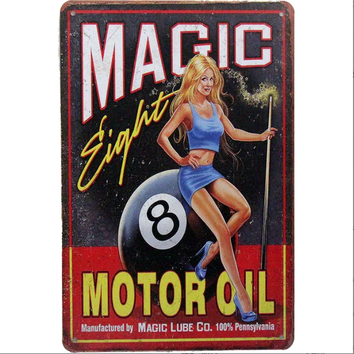 Customized Vintage Metallic Plate Warning Tin Sign Decorative Metal ...