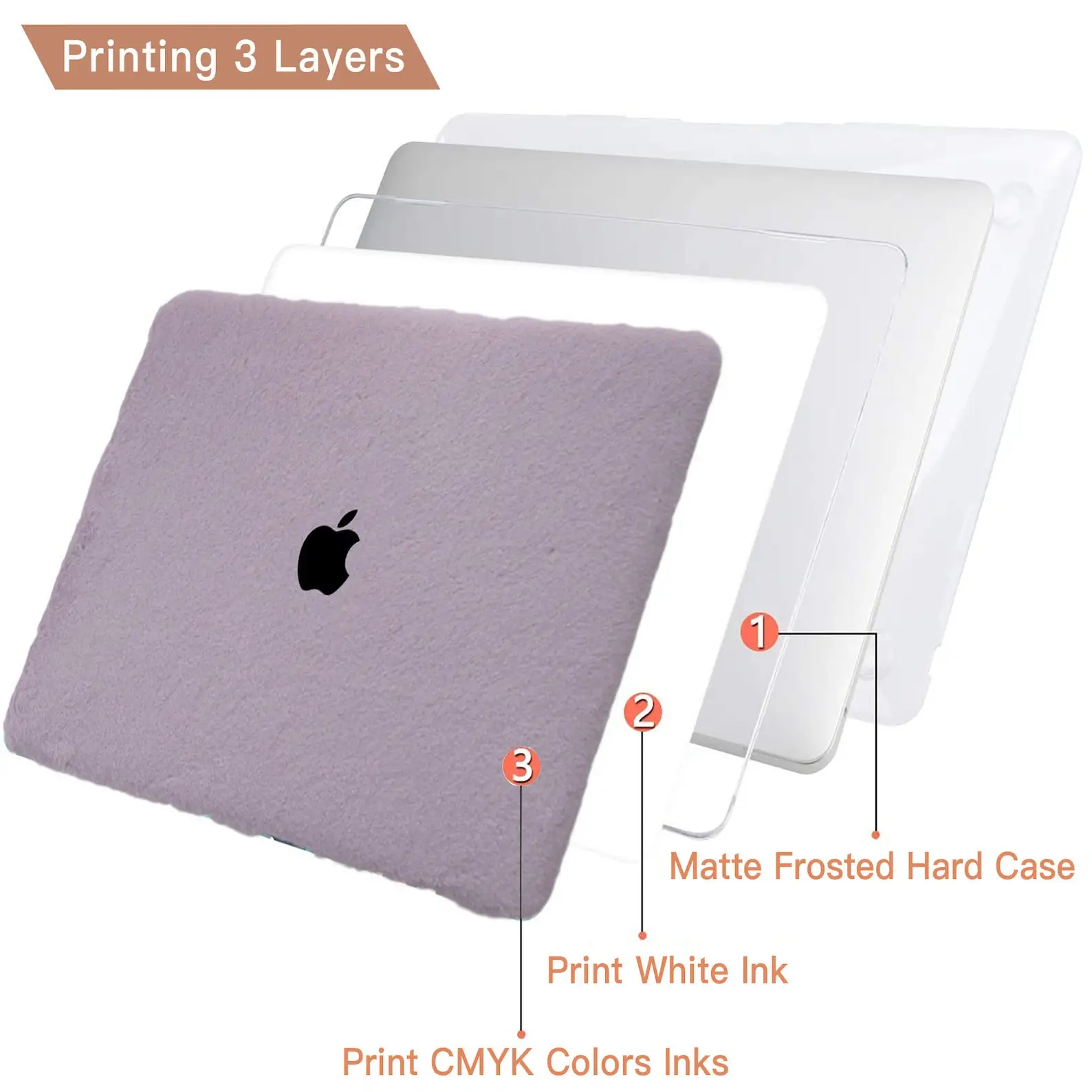 Lavender Rabbit Plush Case MAC Pro 13 M1 MAC Pro 14 Inch 15 16 Touch ...