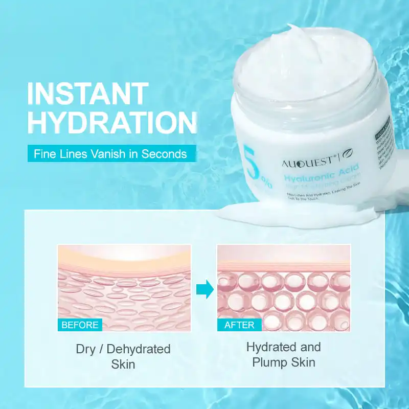 Wholesale Hyaluronic Acid High Moisturizing Cream Private Label Organic ...