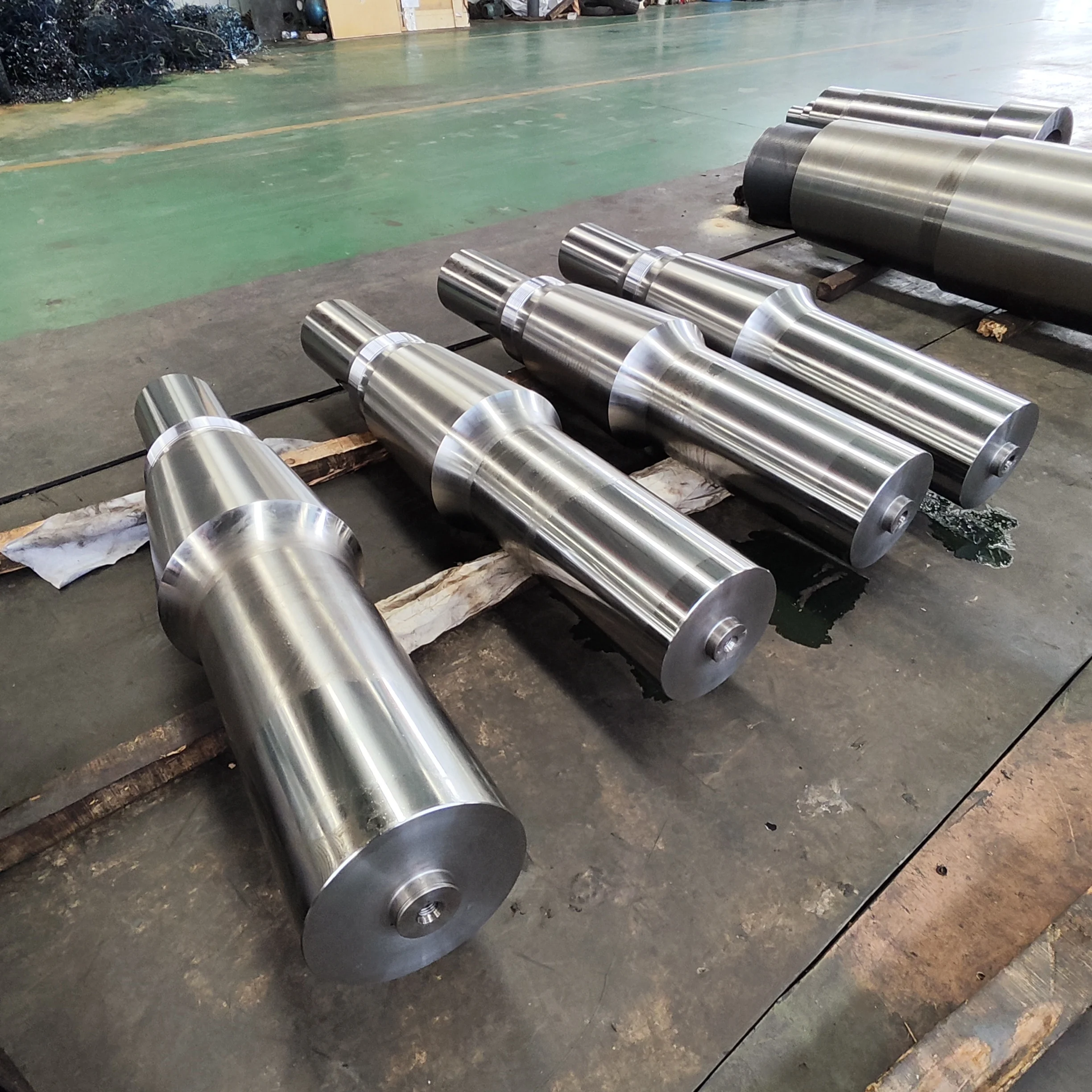 Custom Forged Large Diameter Cylindrical Gear Helical Gear Shaft Mechanical Parts - Buy Custom ...