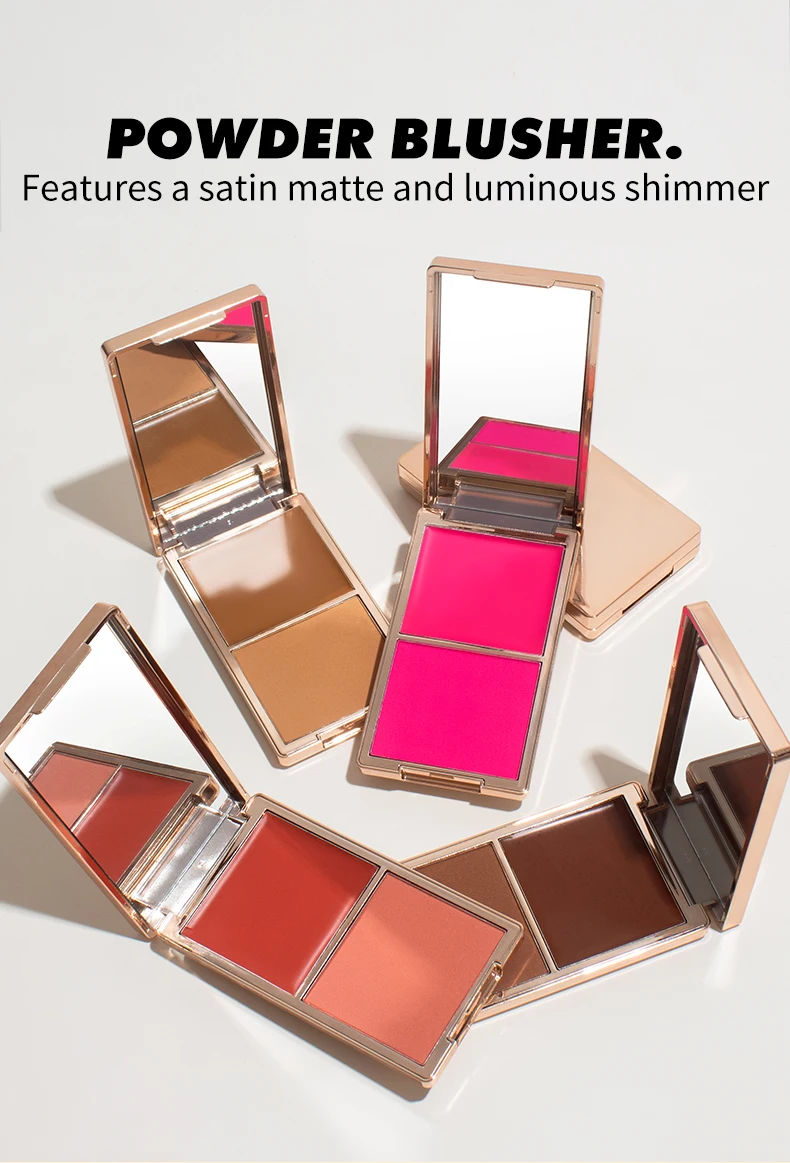 Spring 2024 Double-Take High Pigment Rosy Blush Matte&Dew Finish ...