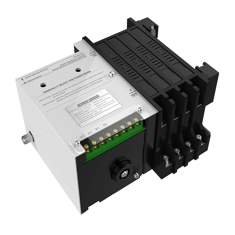 Lvma Ats 63a Single Phase Manual Transfer Switch 2p/3p/4p Dual Power ...
