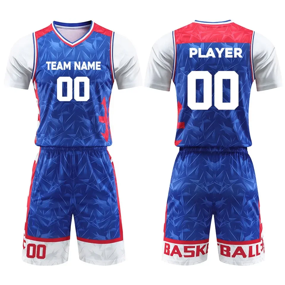 Custom Name And Number Basketball Uniform High Quality Men Best Style ...