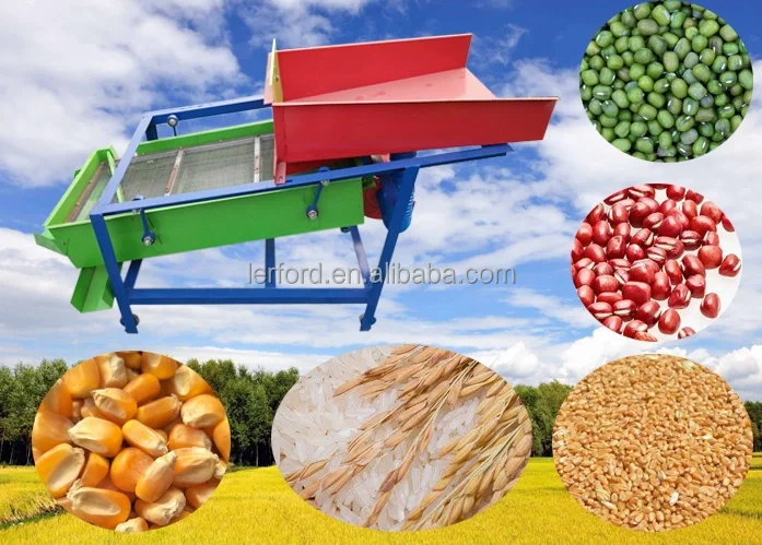 Small Electric Sieving Machines Gravel Soybean Sieve Machine On Hot ...
