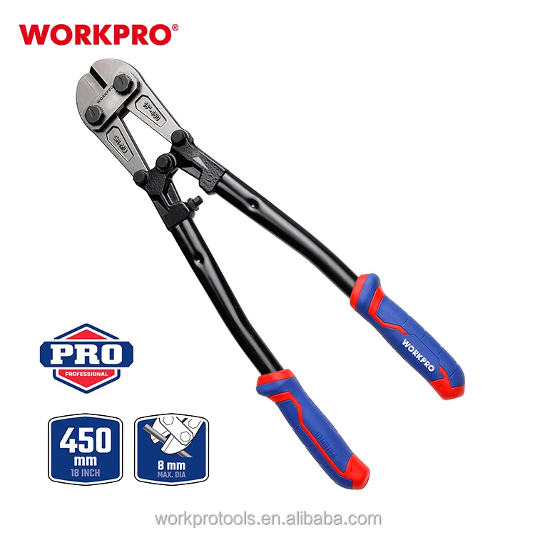 WORKPRO 450MM Bolt Cutter - Heavy Duty & Precision Cutting