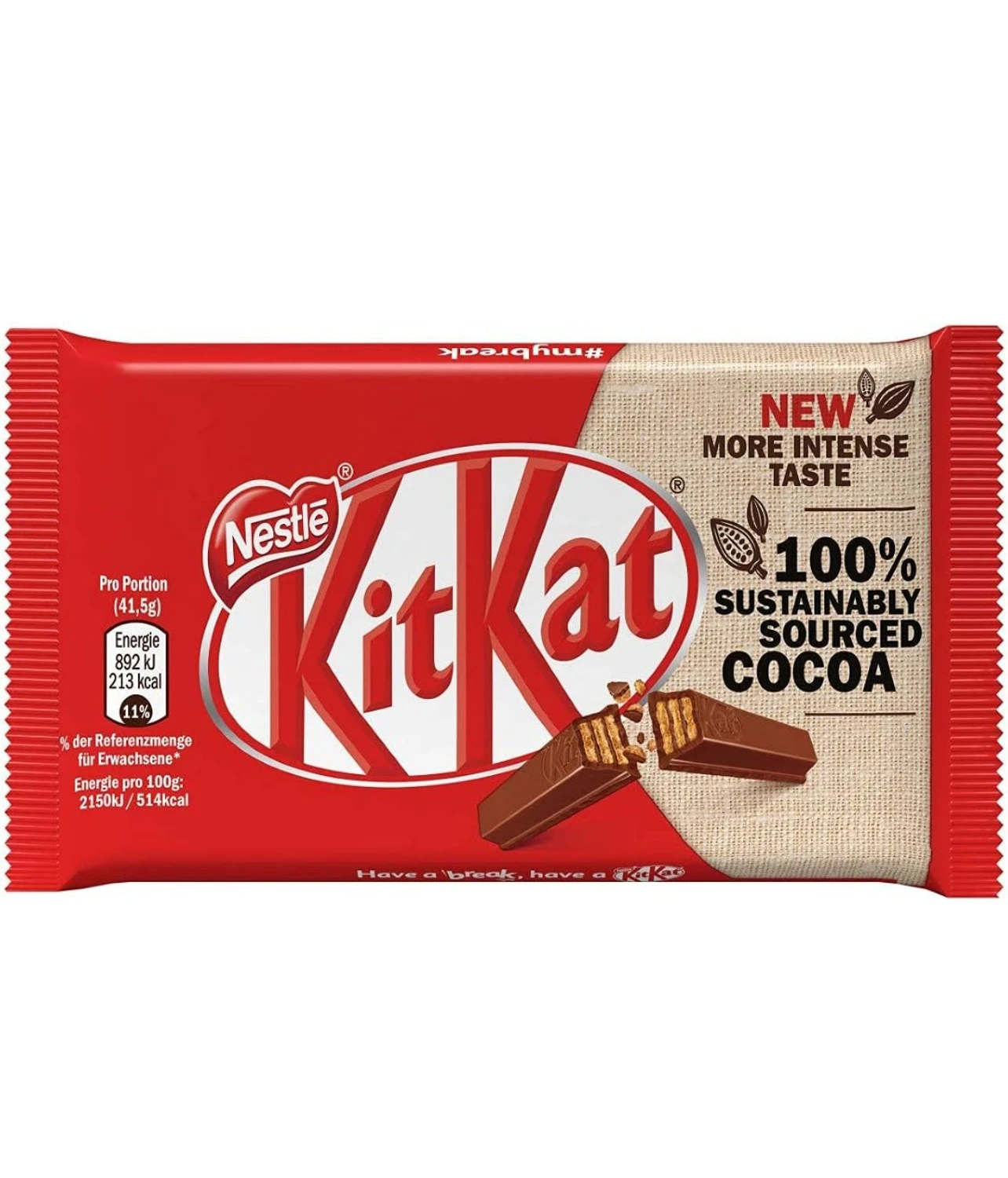 Kitkat 4 Finger Chocolate Bars Bulk - Nestle Snack Time