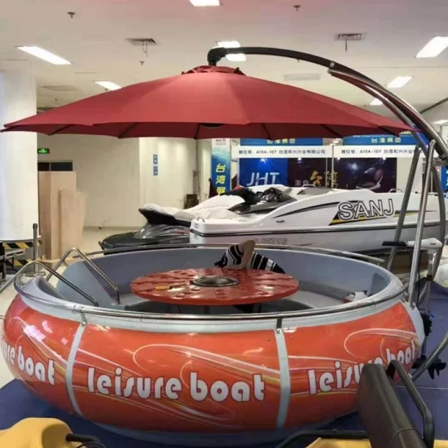Restaurant Water Park Electric Leisure Bbq Donut Boat In Sale - Buy Bbq ...