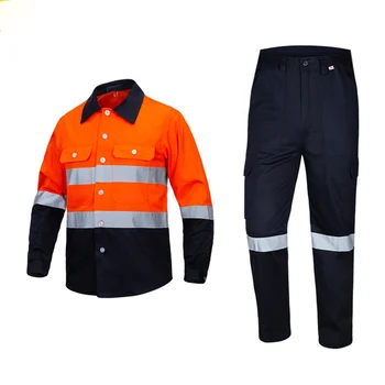 Reflective Electrician Workwear Safety Suit Work Wear Clothes Security ...
