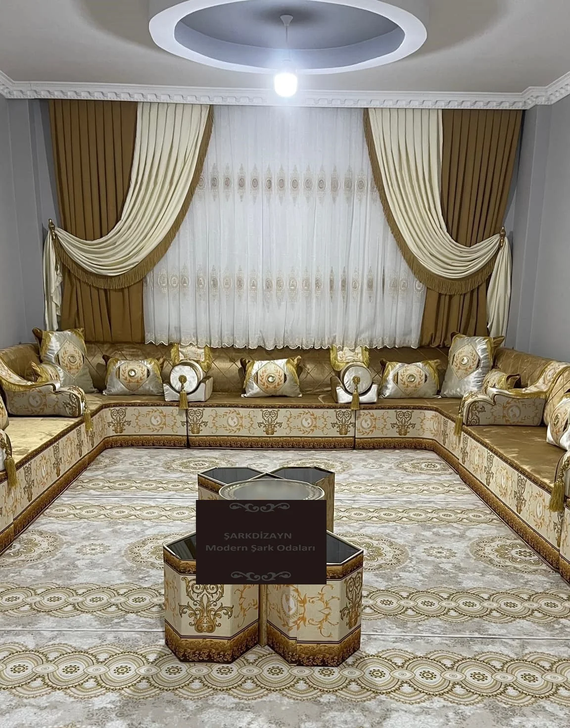 Arabic Majlis Moroccan Majlis Design | Sitting Height 40cm | Sofa ...
