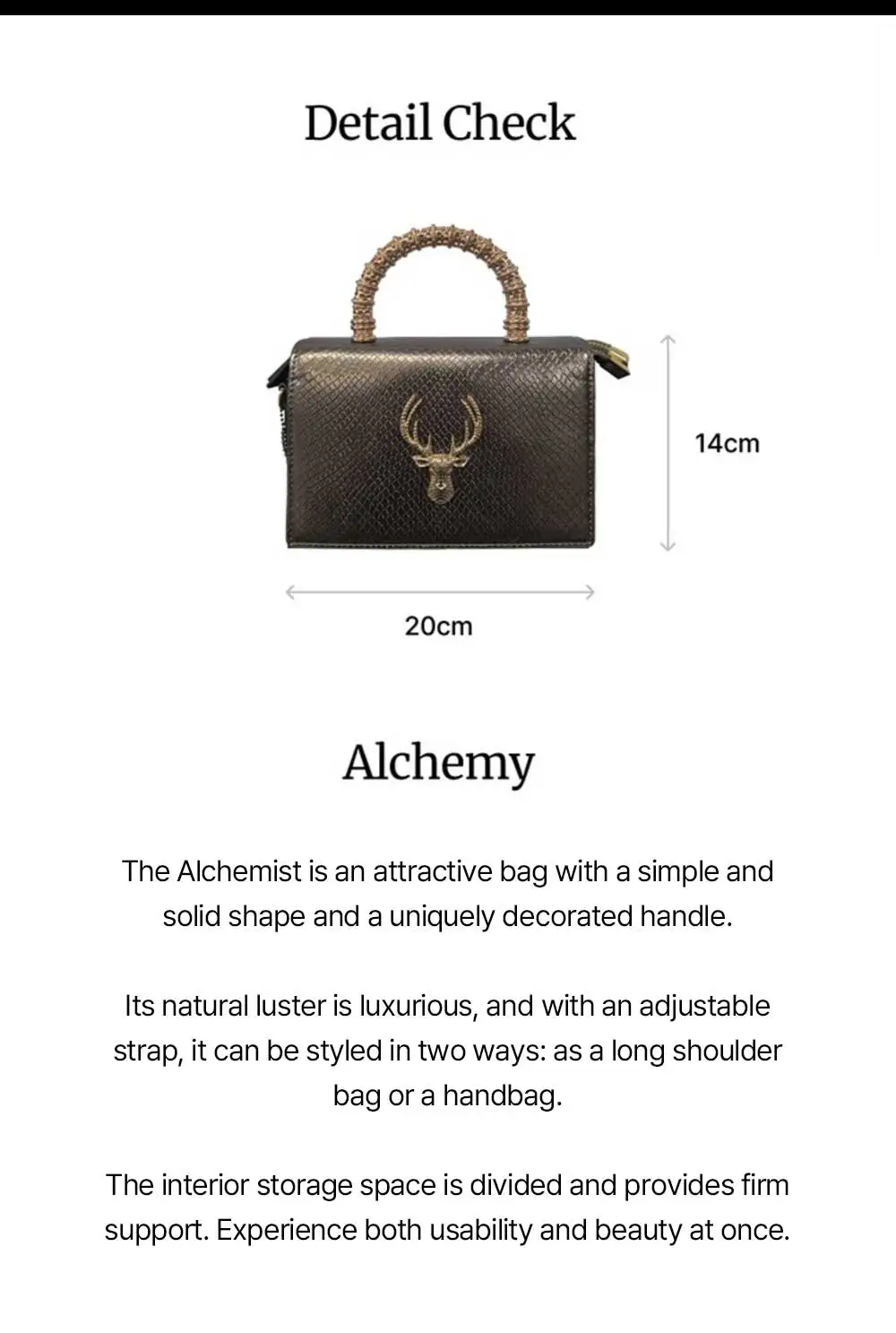 Daily Shoulder Bag Handbags Alchemy Bag Luxury Unique Solid Shape Bags ...
