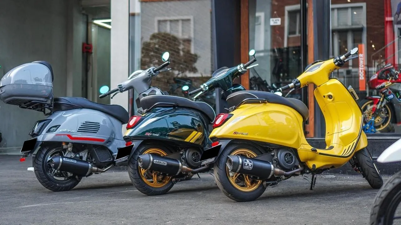 MOS SPR Forged Aluminum Alloy Rim Wheels for Vespa Sprint 150