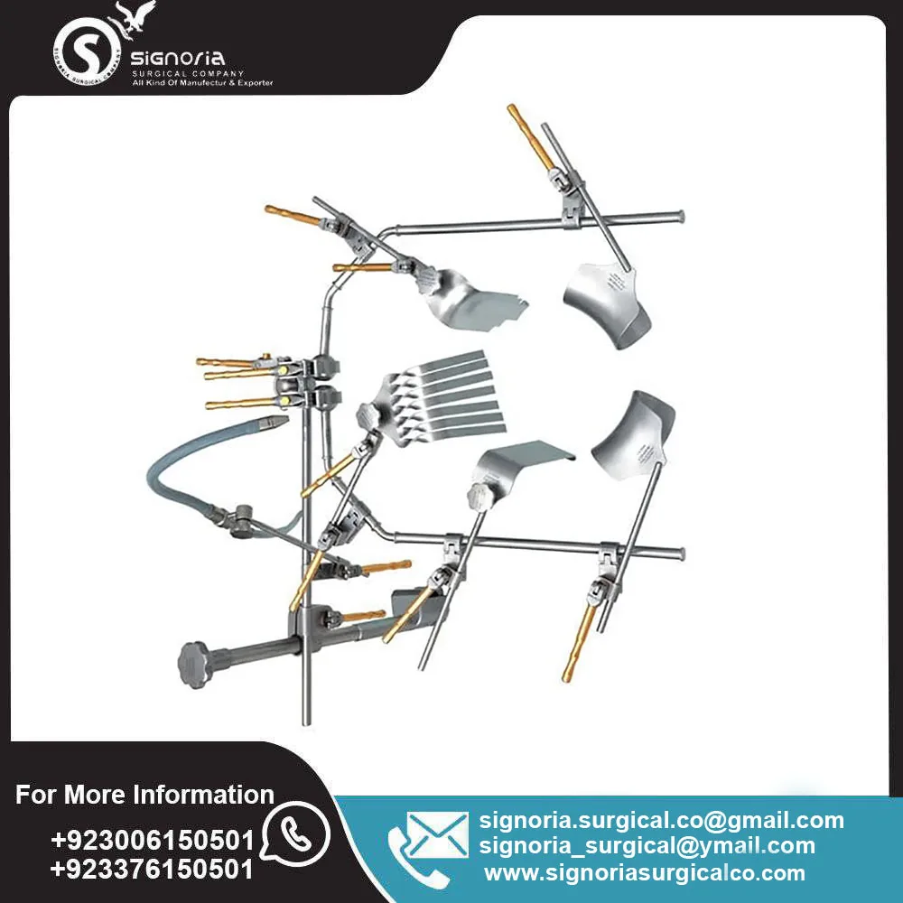 Omni Tract Surgical Retractor Set With Wishbone Frame Retractors ...