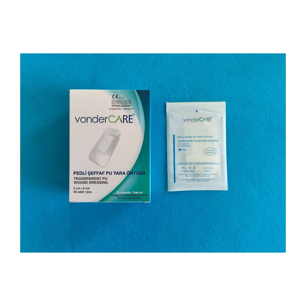 Transparent Pu Wound Dressing Hypoallergenic Waterproof 5x7 5 Cm 5x9 Cm ...