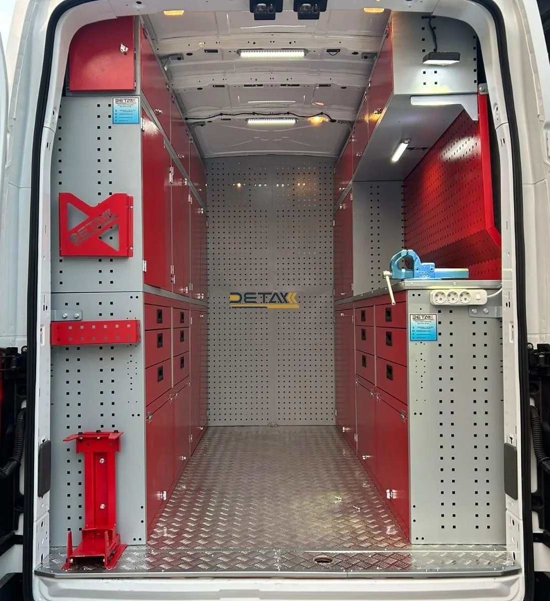 OEM Customizable Metal Steel Mobile Service Vehicle Cabinet Shelf All ...