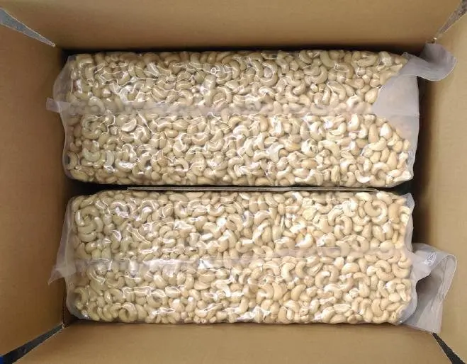 Vietnam Processed Cashew Dried Nuts W320 Price Wholesale Packing In Vacuum Bag Cashew Bag 10 Kg ...