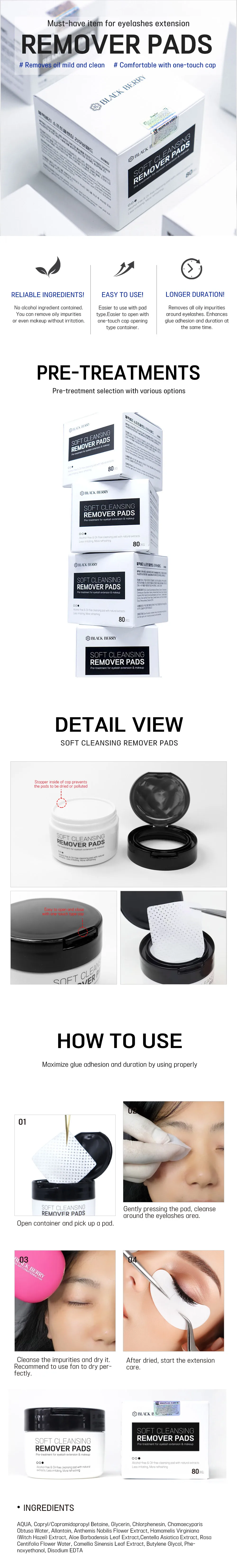 Lash Extension Safe Moisturizer - Meeplus Make up Remover