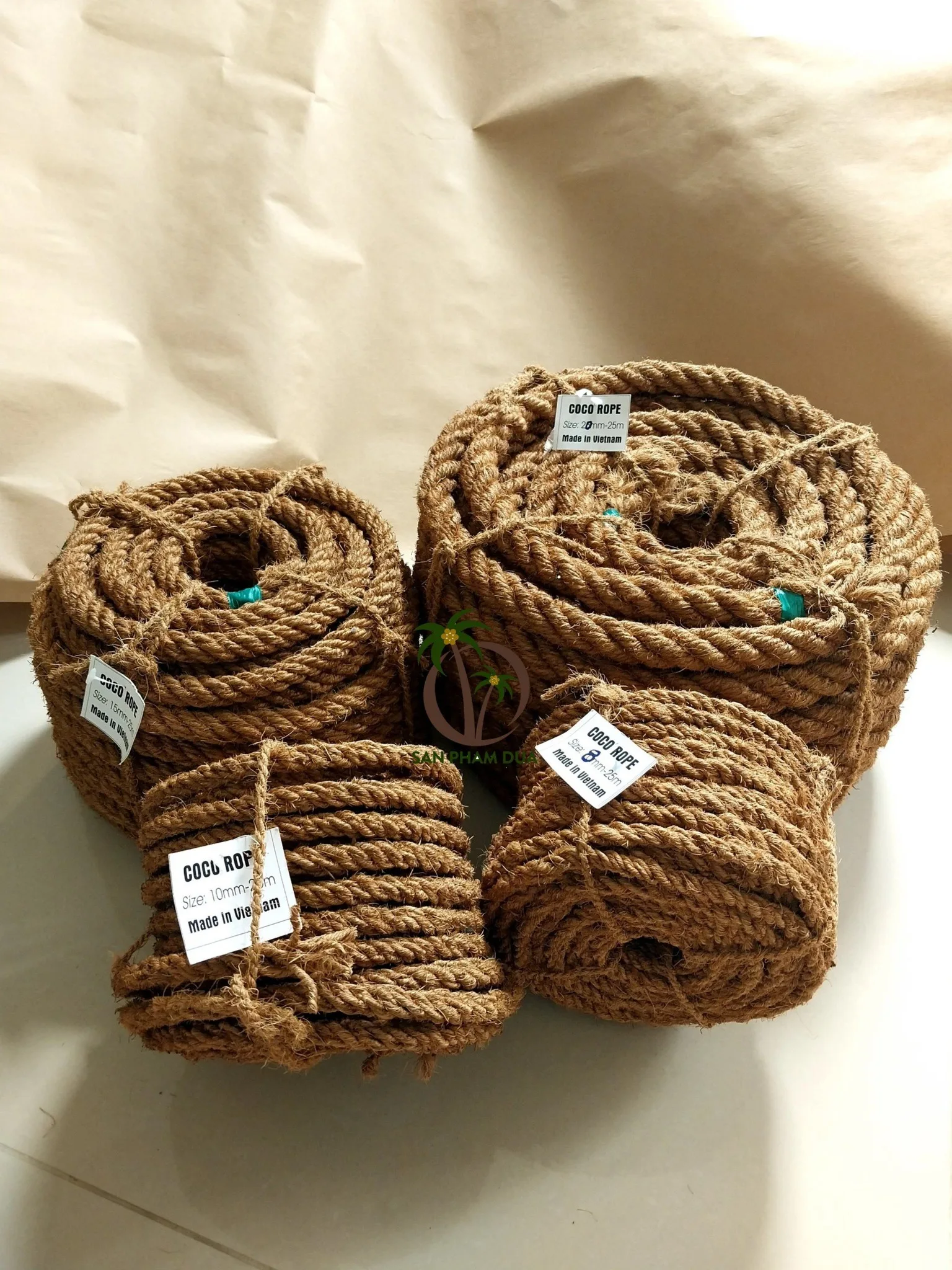 Eco-friendly Coconut Fiber Rope - Perfect for Garden Decor
