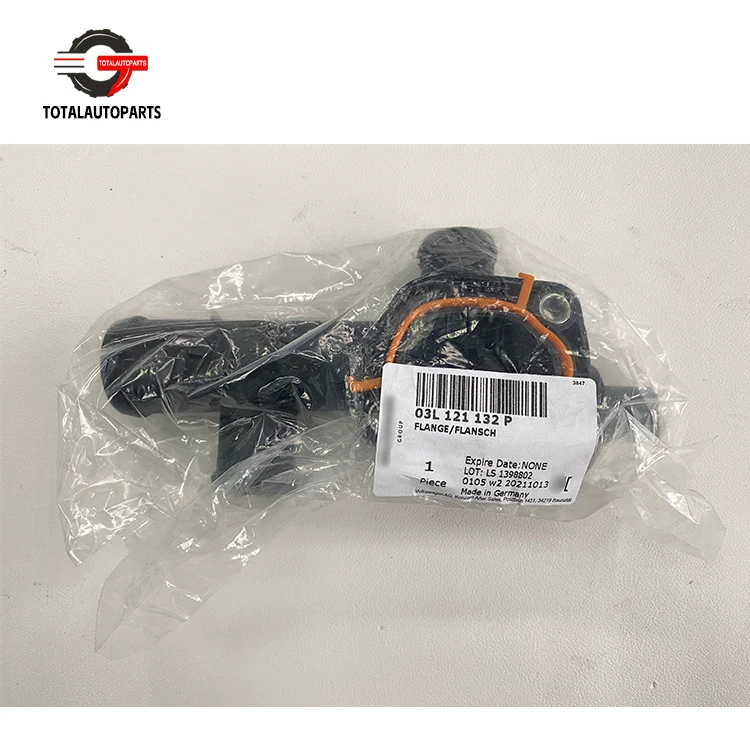 Genuine Water Coolant Flange With Sealing Ring OEM 03L121132P Fit for ...