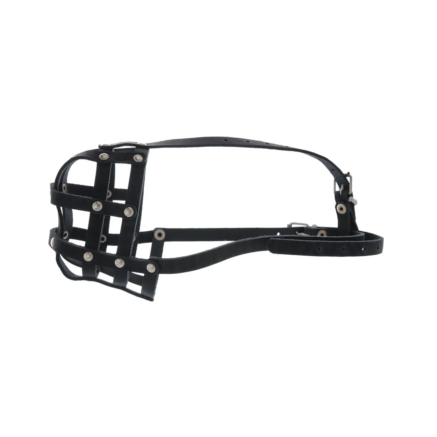 Pet Anti-Bite Pu Mouth Cover Anti-Calling Anti-Eating Pet Dog Leather ...