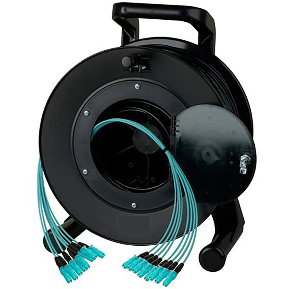 Fibervision Tactical Reel - Durable 12-Core Fiber Optic