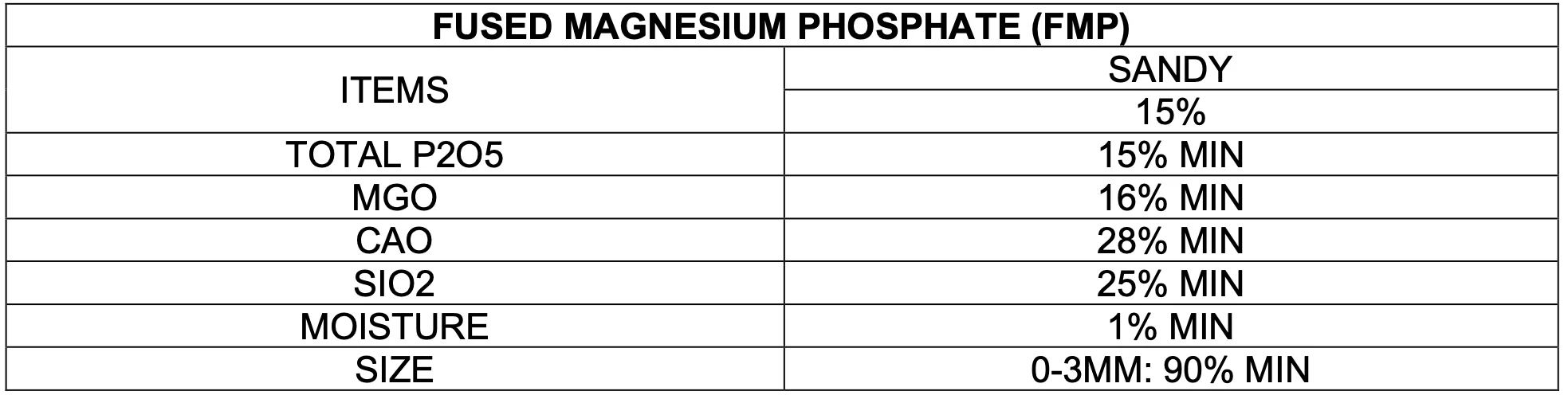 Fused Magnesium Phosphate Fmp Fertilizer - Vietgro Fmp Sandy - For ...