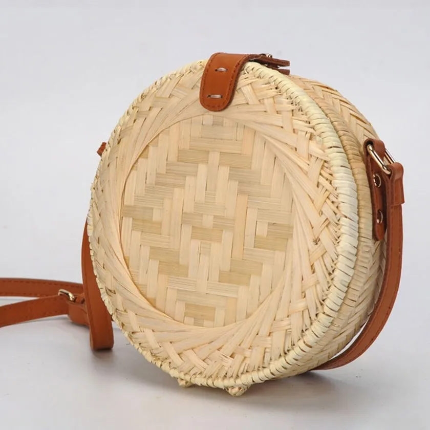 Hand Weaving Bamboo Bag Purses Natural Purse Bags With Logo New ...