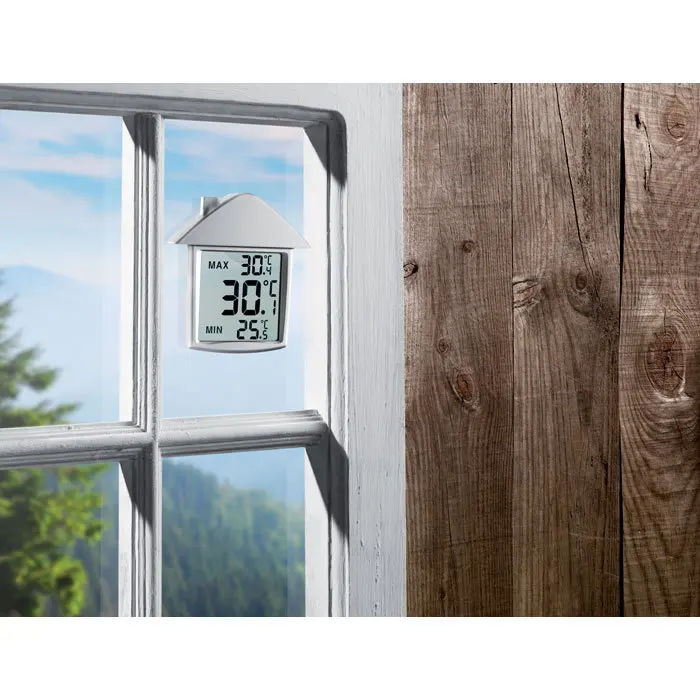 Htm152 House Shape Frame Digital Indoor Thermometer - Buy Custom ...