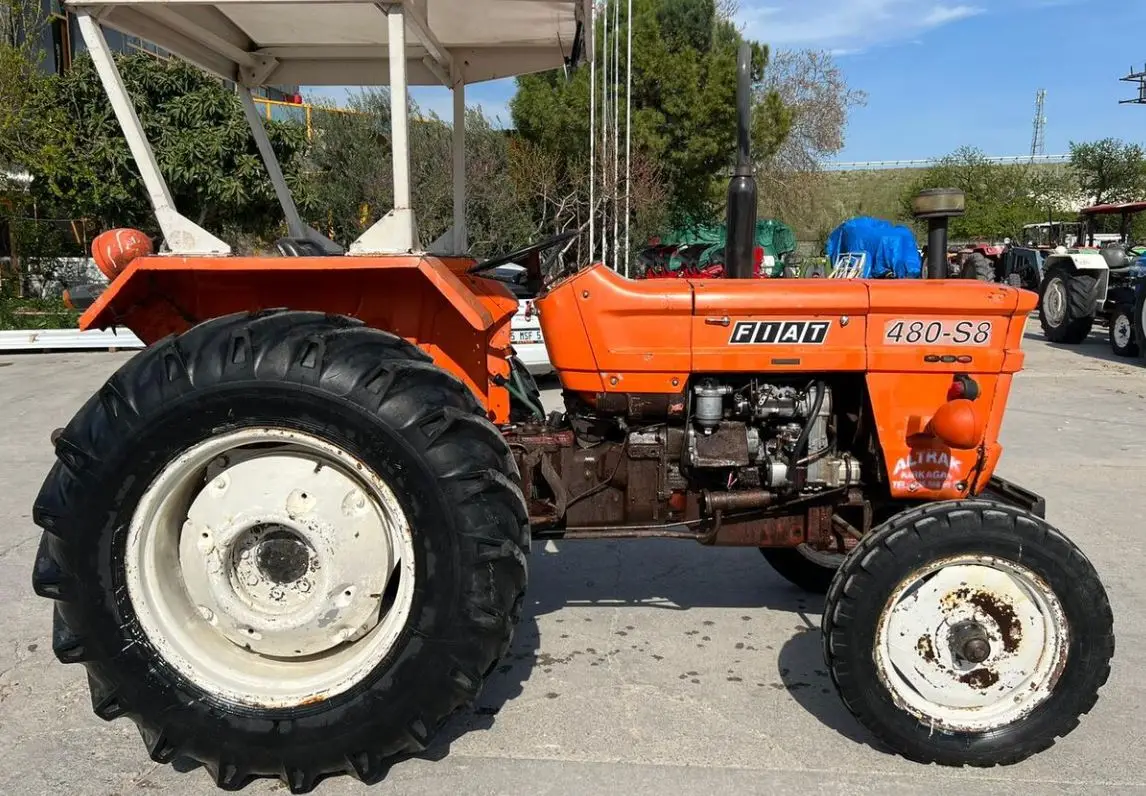 Cheap Farm Tractor 110-90 Fiat 4 Wheel Compact Orchard Farm Tractor ...