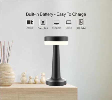 Creative Led Touch Rechargeable Portable Cordless Modern Table Lamps ...