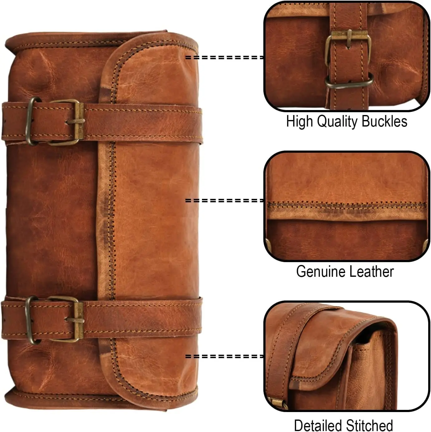 Shop Our Genuine Vintage Leather Bicycle Bags - Stylish & Durable