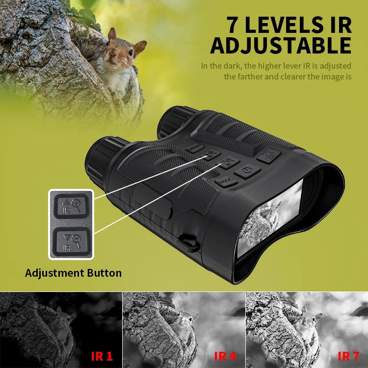 Profesional Color Digital Hunting Night Vision Goggles Binoculars ...