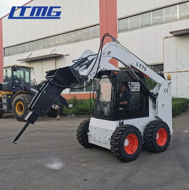 Liftsun Wheel Tracked Skid Steer Loader Mini 500kg 700kg 850kg 950kg ...