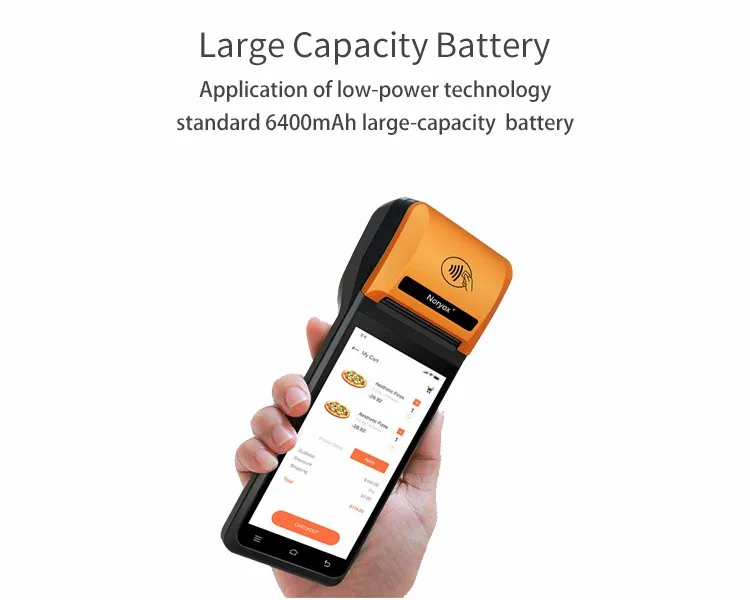 JEPOWER Handheld Pos Terminal Android 12 4G Wifi Billing Portable Cheap ...