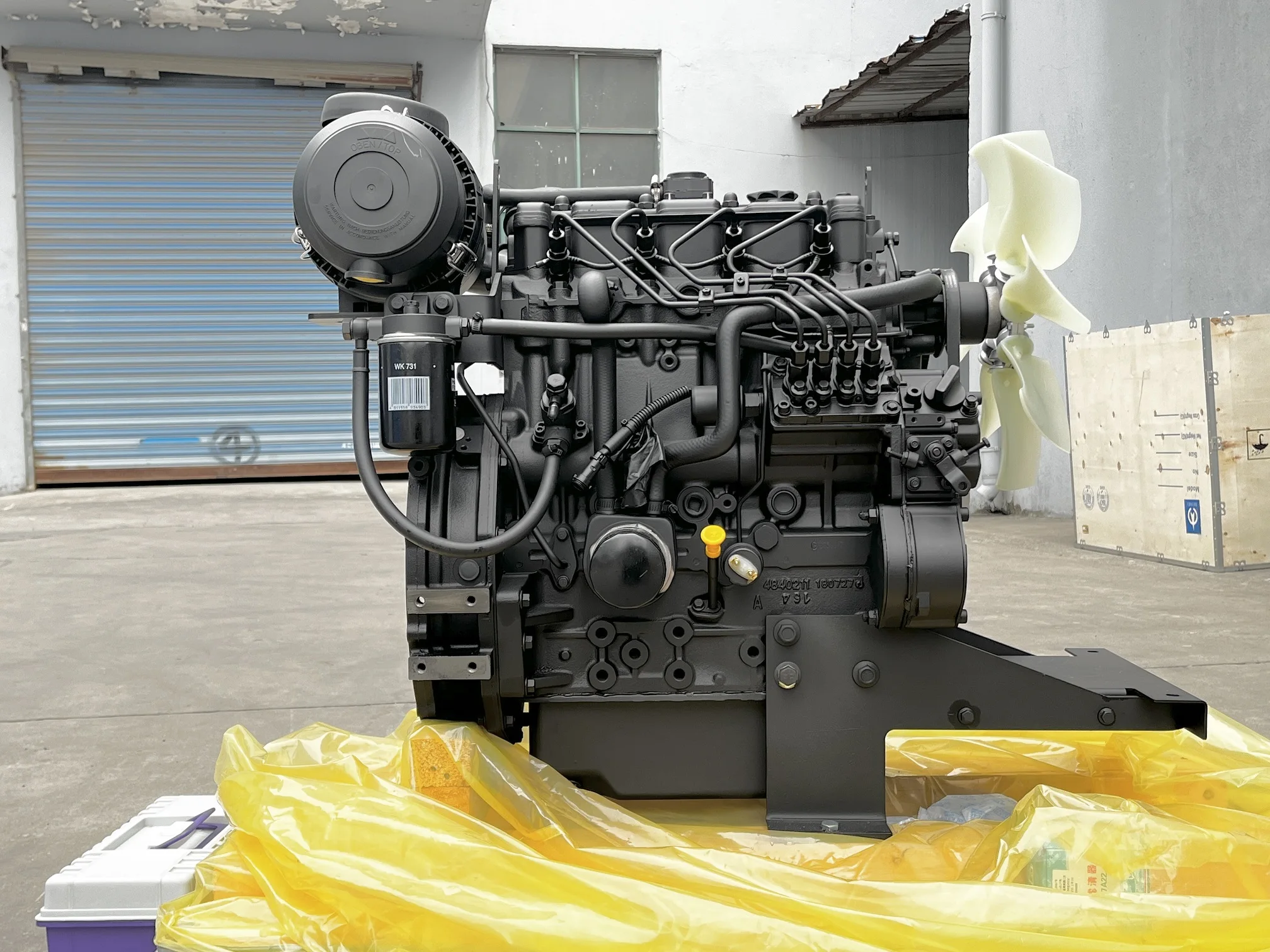 Genuine Scdc 4d22t Series 4 Stroke 4 Cylinder 42kw/57hp Diesel Engine ...