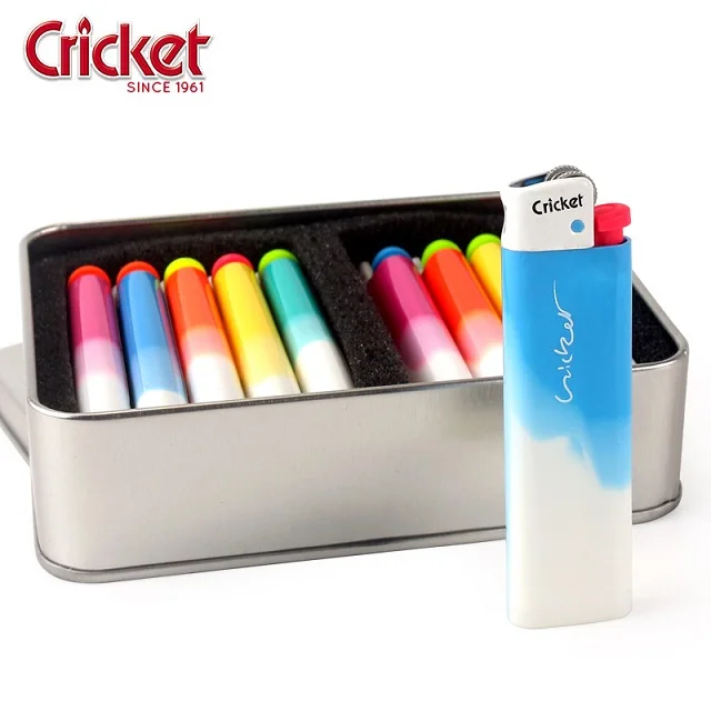Custom Logo Refillable Cricket Lighters - Perfect Giveaways