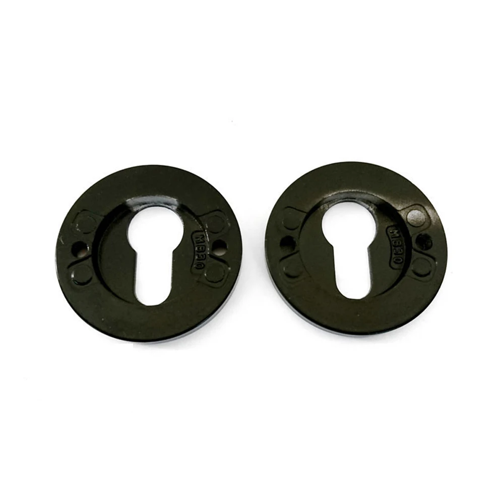 Aluminum Lever Handle with Escutcheon - Spring Loaded