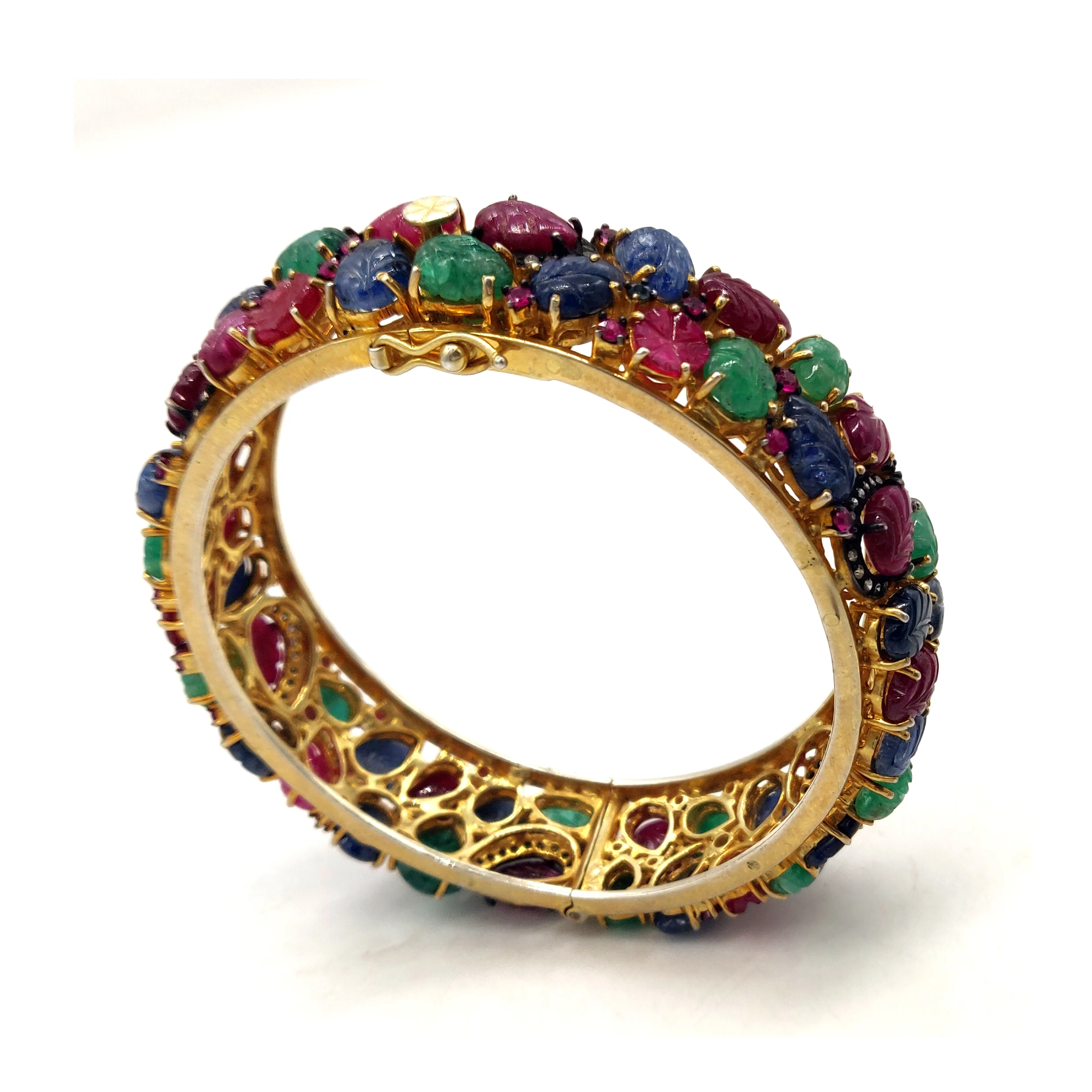 Black Enamel 925 Sterling Silver Gold Plated Tie Hood Shape Knot Cover For Tie Silver Jewelry ...