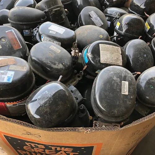 Ac Compressor Scrap Fridge Compressor Scrap Bulk Container Load Used ...