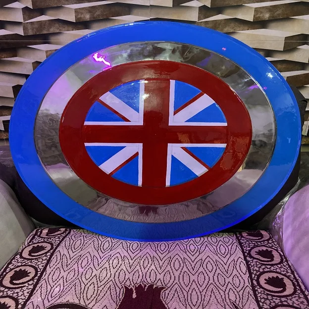 Medieval Shield Captain Carter Shield Metal Prop Captain America Battle ...