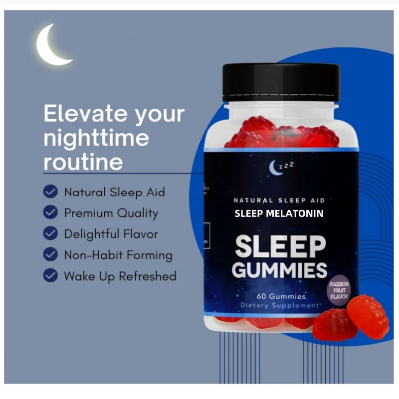OEM ODM Sleep Gummies - Relaxation and Sleep Aid for Adults