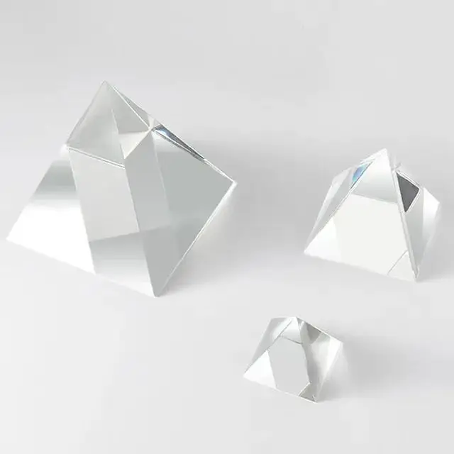 Wholesale Blank K9 Crystal Pyramid Prism Optical Glass Prisms ...