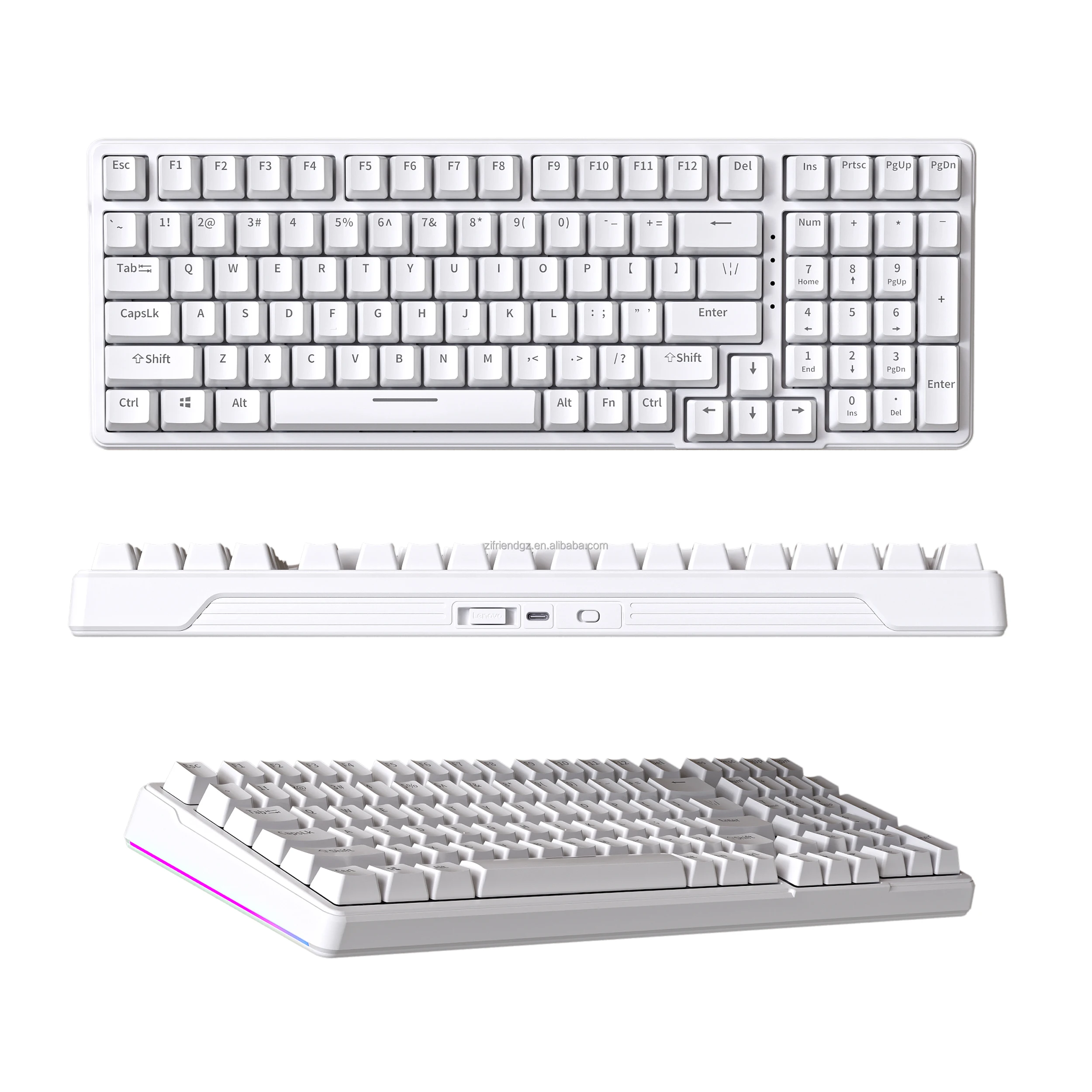 ZIFRIEND ZT99 TLK Custom Keyboard Kit - Gaming Keyboard OEM