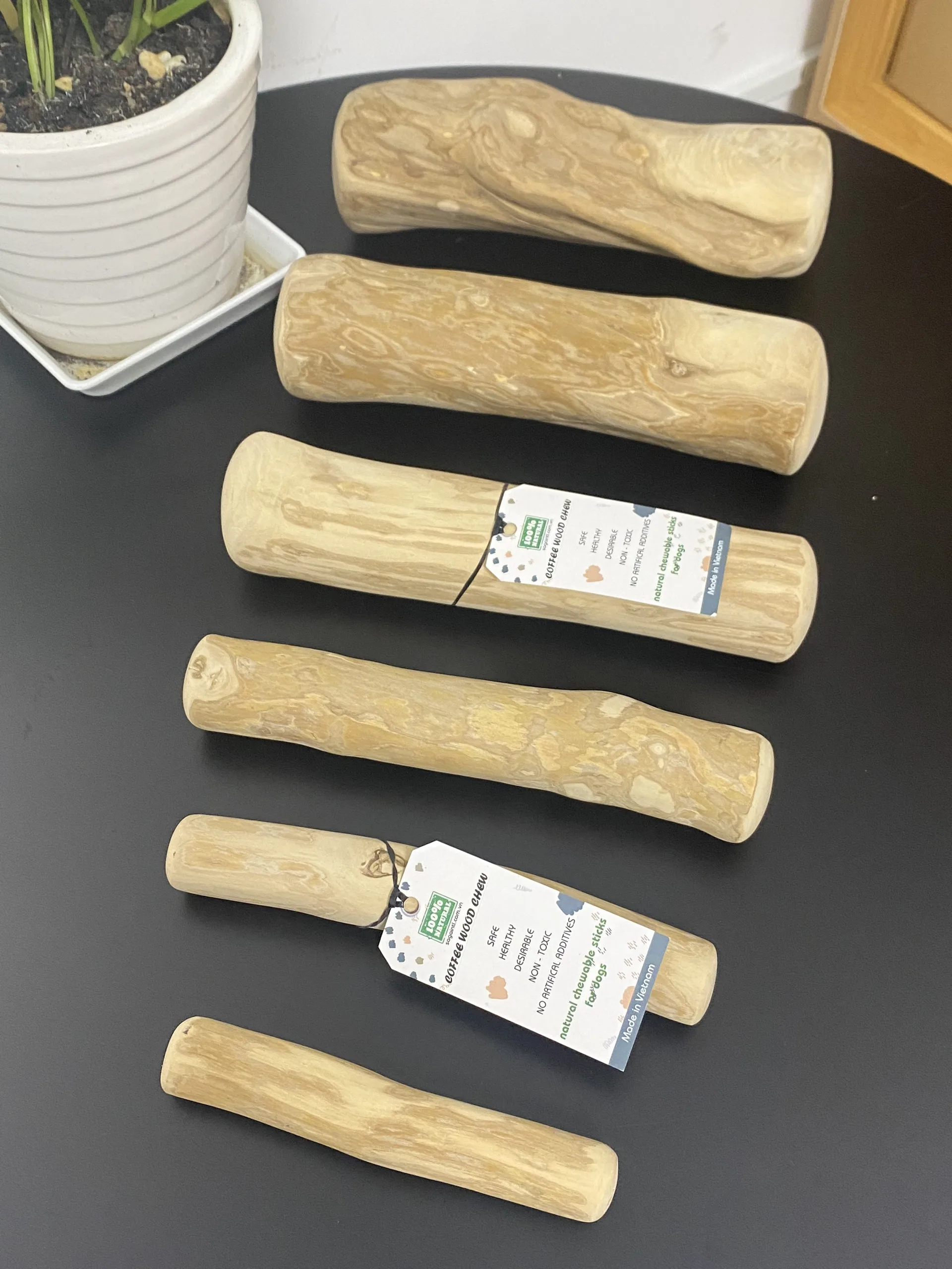 Coffee Tree Sticks for Dogs - Natural Dog Chew Sticks - 100% Natural ...