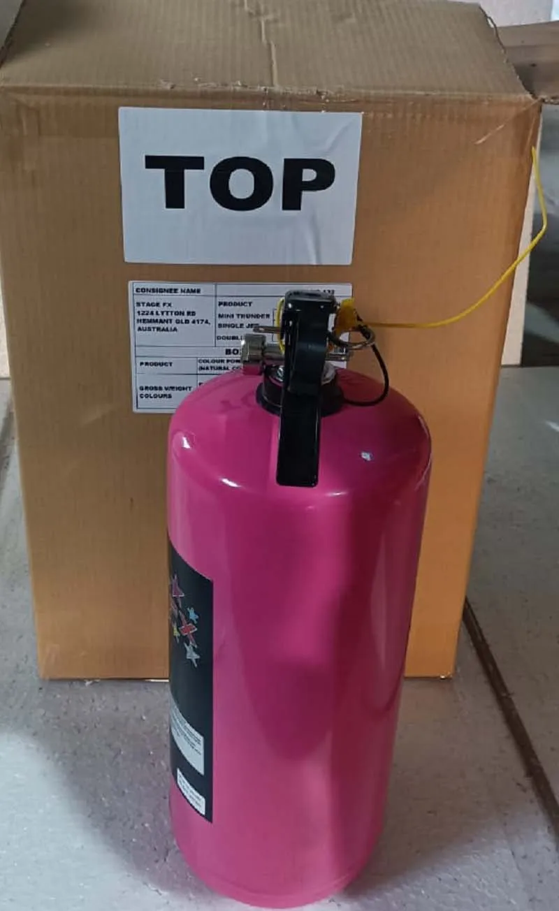 Colour Powder Thrower Single Jet Tank Blow Colour Powder In Air Maximum ...