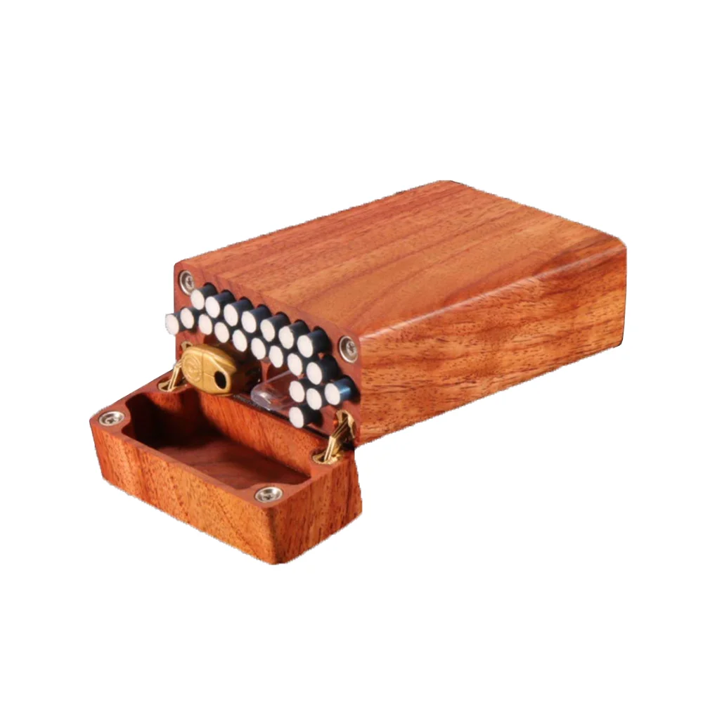 Classic Bamboo Box Packaging Luxury Cigarette Case Bamboo Magnetic Gift ...