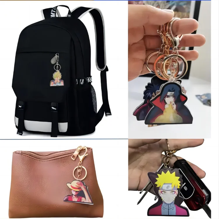 Organic Anime Keychain Jujutsu Kaisen Cartoon Stickers For Car Used As ...