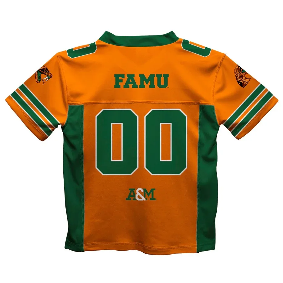 Famu OEM Football Jersey and Short Sets with Garment Dyed & Automated ...