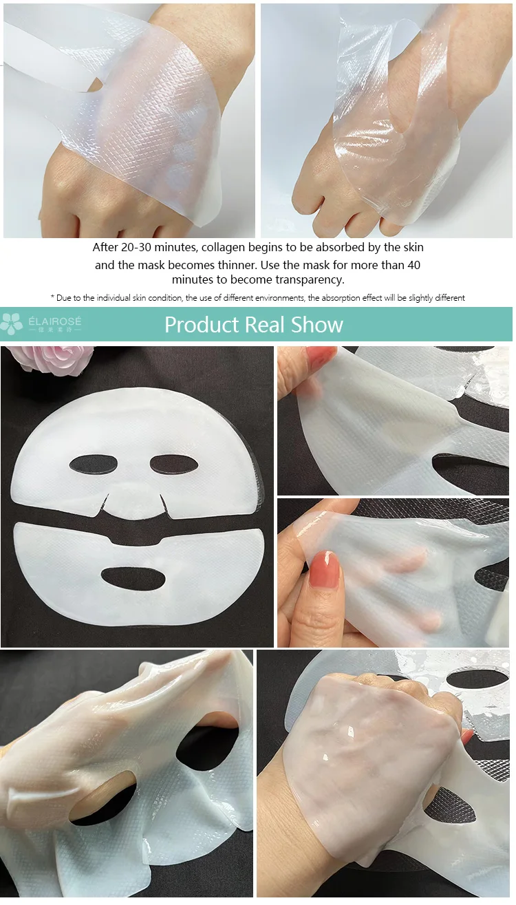 Bio-collagen Hydrogel Mask - Deep Hydration & Pore Minimizing