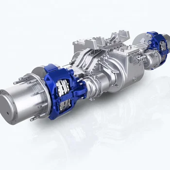 Brogen Electric Car Rear Axle Motor And Differential Electric Truck ...